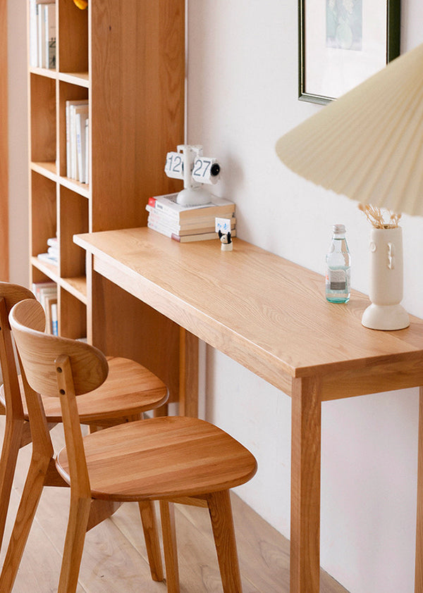 Compact Solid Wood Table – nichinichi