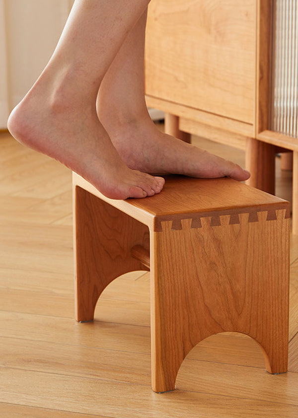 Simple Solid Wood Step Stool – nichinichi
